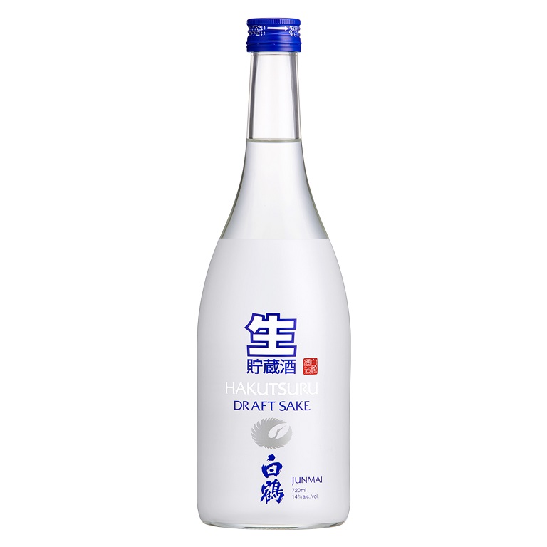 Draft Junmai | Our Brands | HAKUTSURU SAKE BREWING CO.,LTD.